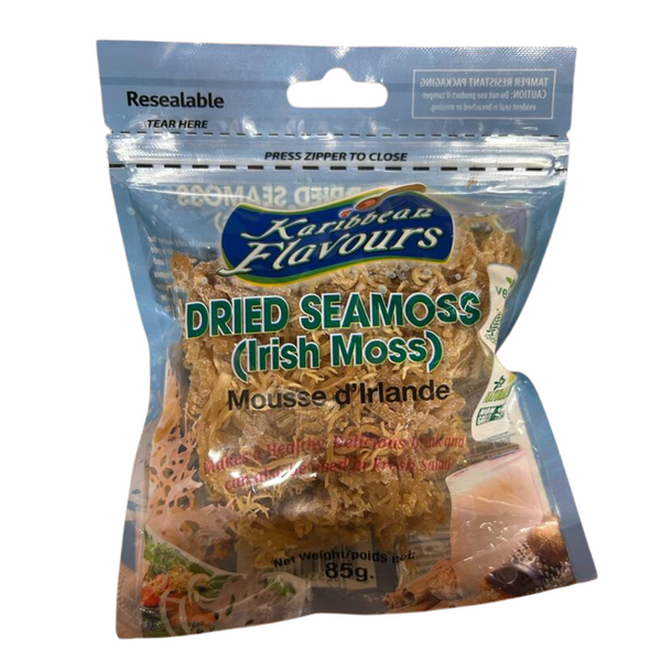 Karibbean Flavours Dried Seamoss (Irish Moss) 85g – Riley's Tropical Food