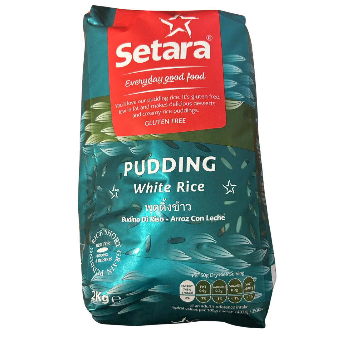 Setara Pudding White Rice 2kg – Riley's Tropical Food